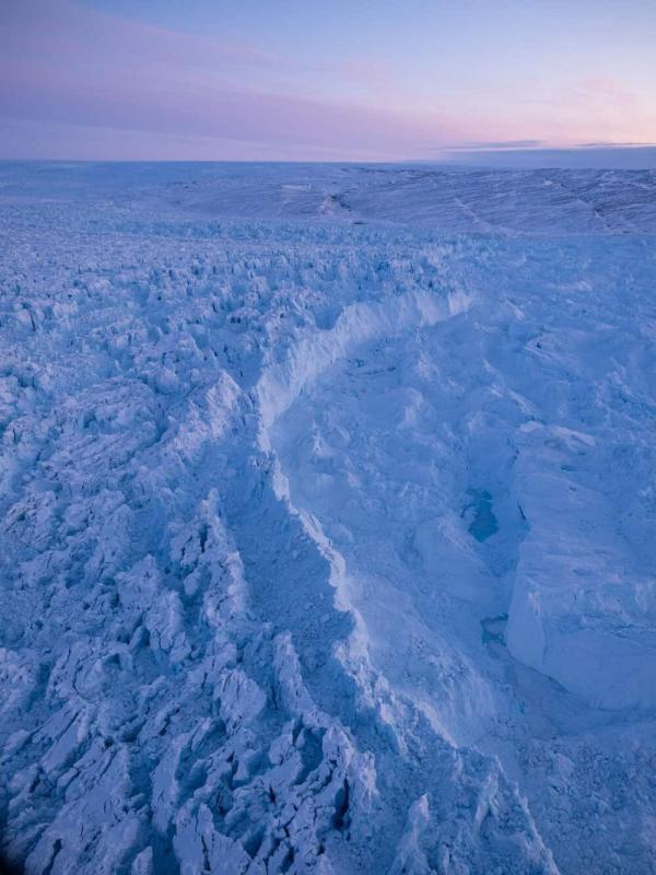 Scenic flight Greenland - Ilulissat Icefjord + Sermeq Kujalleq Glacier