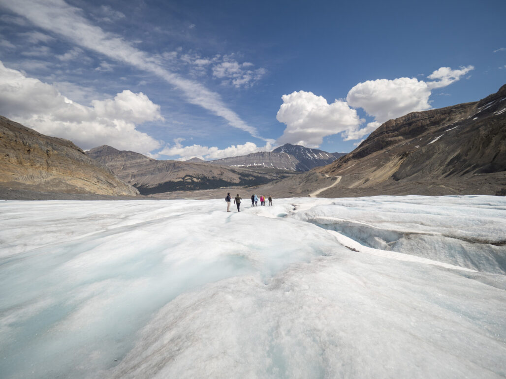 Columbia Icefields - Hiking on the Athabasca Glacier with IceWalks